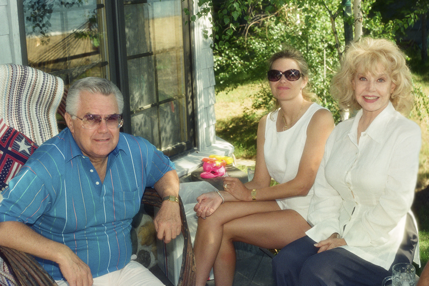 July 4, 1995- Betty and Joe Weider-Ray Wilson-Bill Hubner- Amy the Cat ...