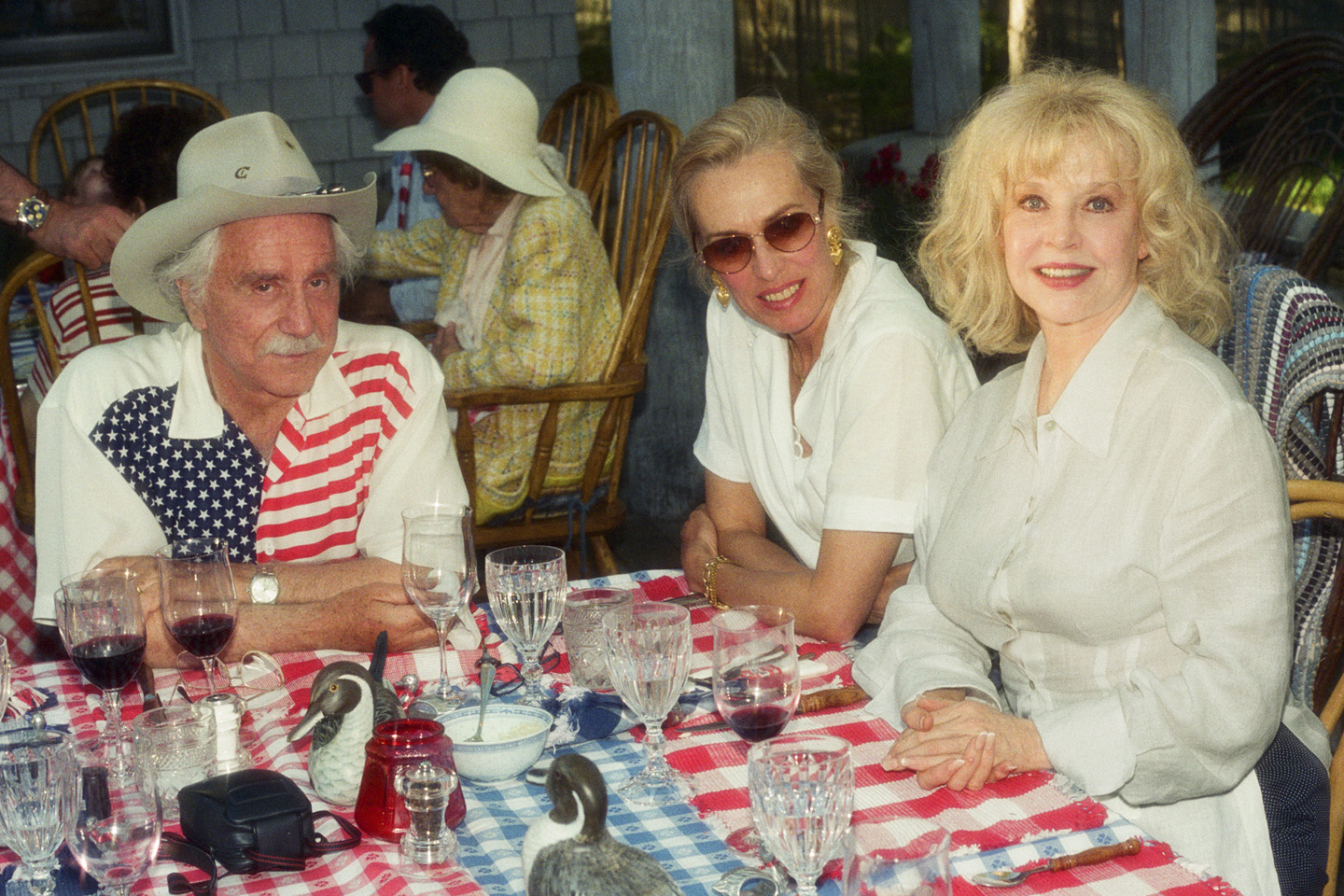 July 4, 1995- Betty and Joe Weider-Ray Wilson-Bill Hubner- Amy the Cat ...