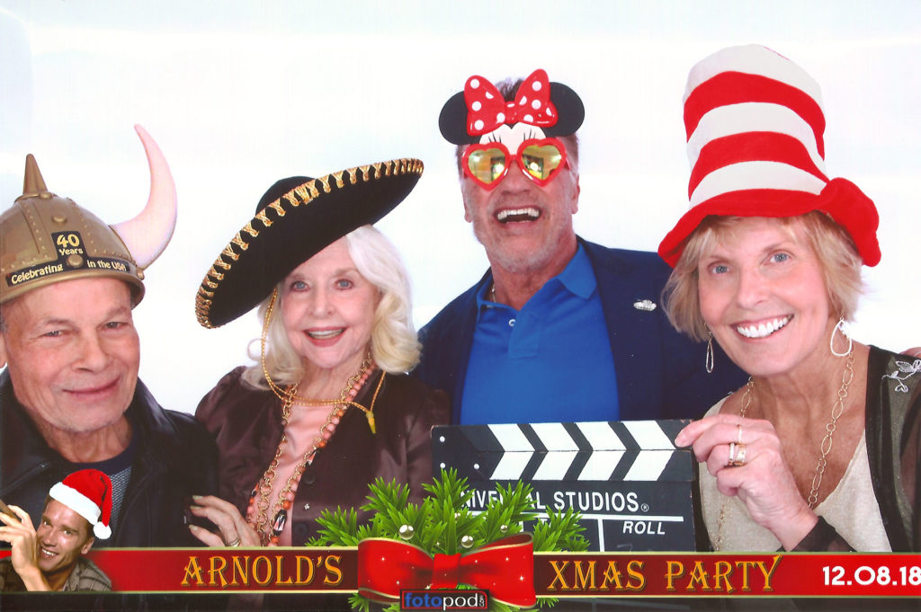 Arnold Schwarzenegger’s Christmas Party 2018 – Betty Weider, Debbie ...