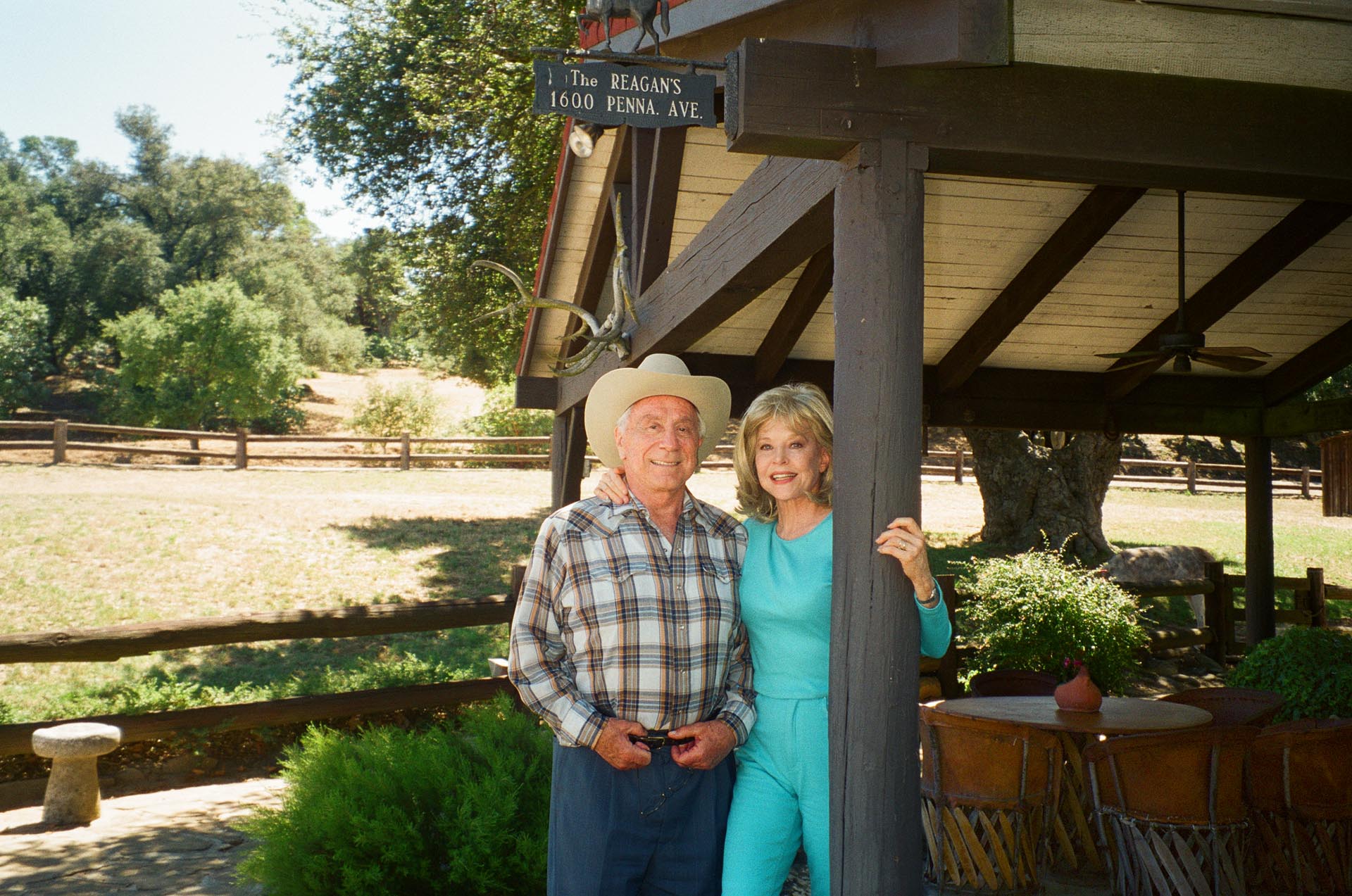 U.S. President Ronald Reagan Summer White House August 2001 – Joe Weider